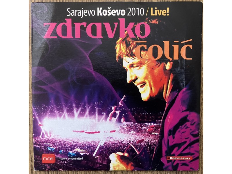 ZDRAVKO ČOLIĆ - Sarajevo Koševo 2010 Live! DVD