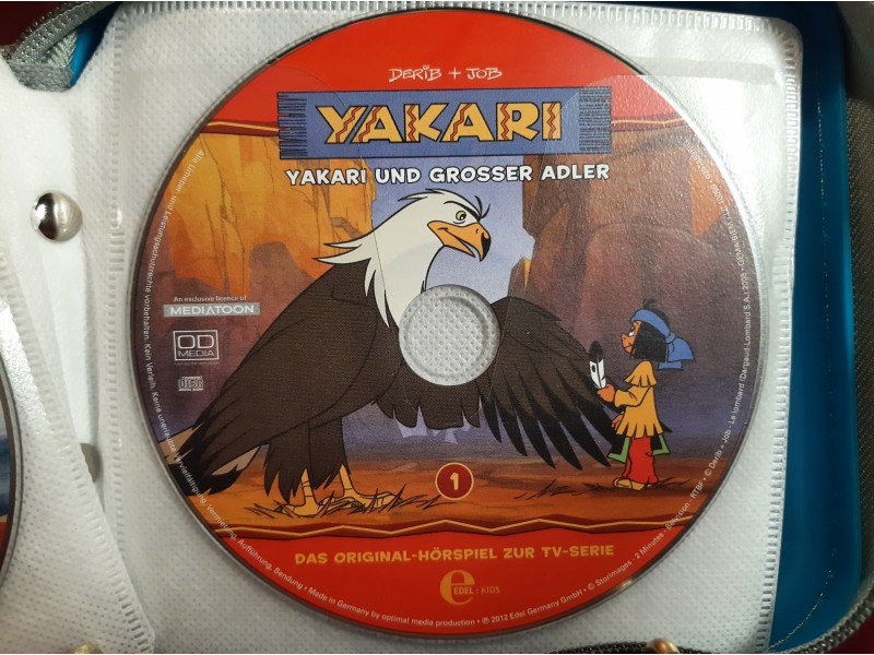YAKARI - AUDIO DRAMA CD PRIKLADNO ZA UČENJE NEMAČKI