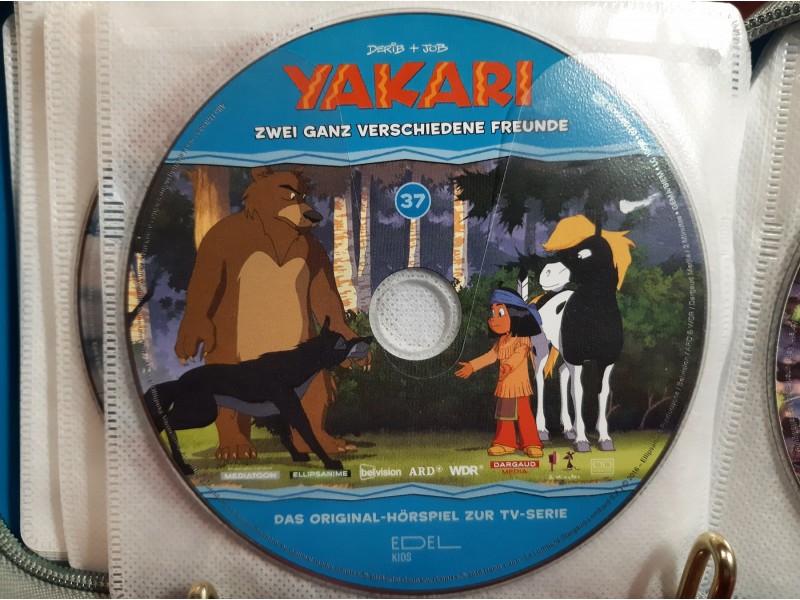 YAKARI - AUDIO DRAMA CD PRIKLADNO ZA UČENJE NEMAČKI