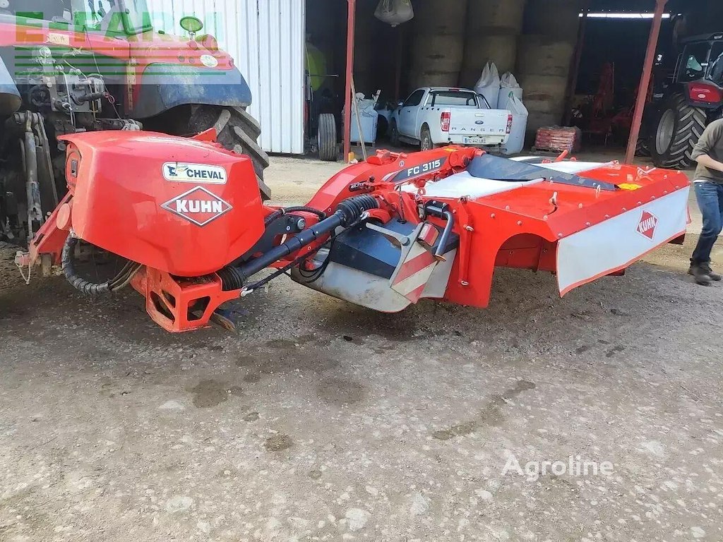 Kuhn fc 3115 d ff rotaciona kosilica