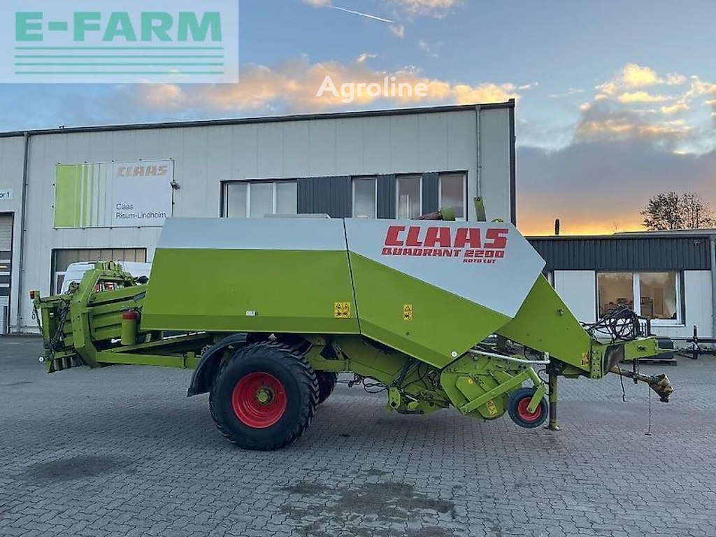 Claas quadrant 2200 rc balirka za četvrtaste bale