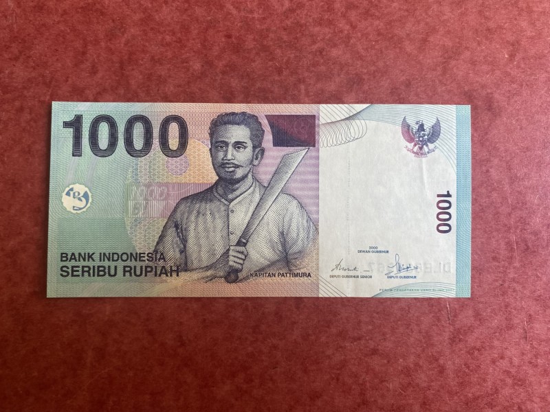 indonesia 2000 - 2007 1 000 rup.