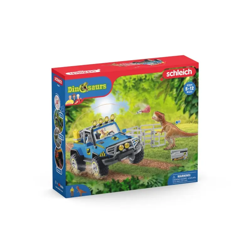 SCHLEICH Set Vozilo za obilazak dinosaurusa