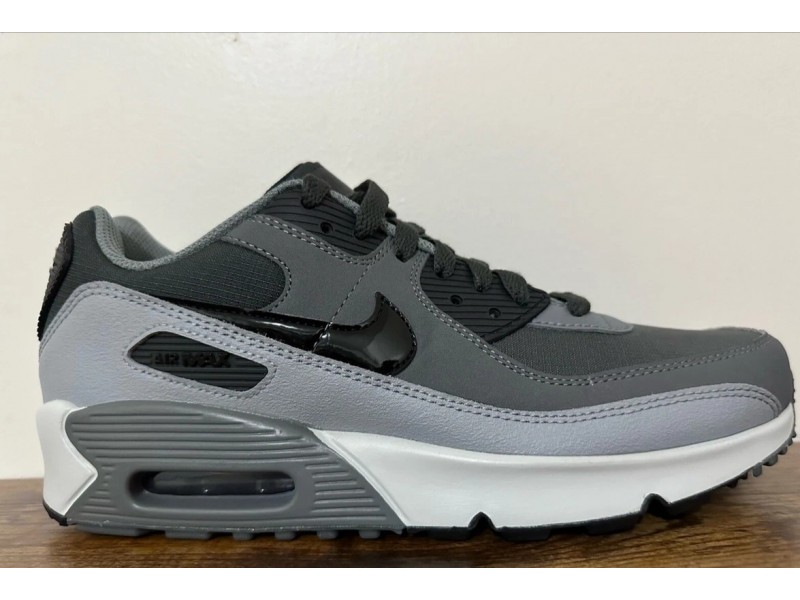 Nike air ma 90 leather gs antracite dark grey black