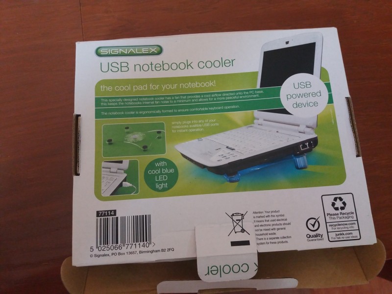 USB Notebook cooler