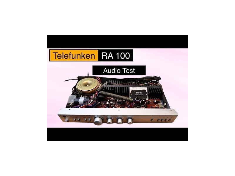 Telefunken RA 100 HiFi Stereo Amplifier