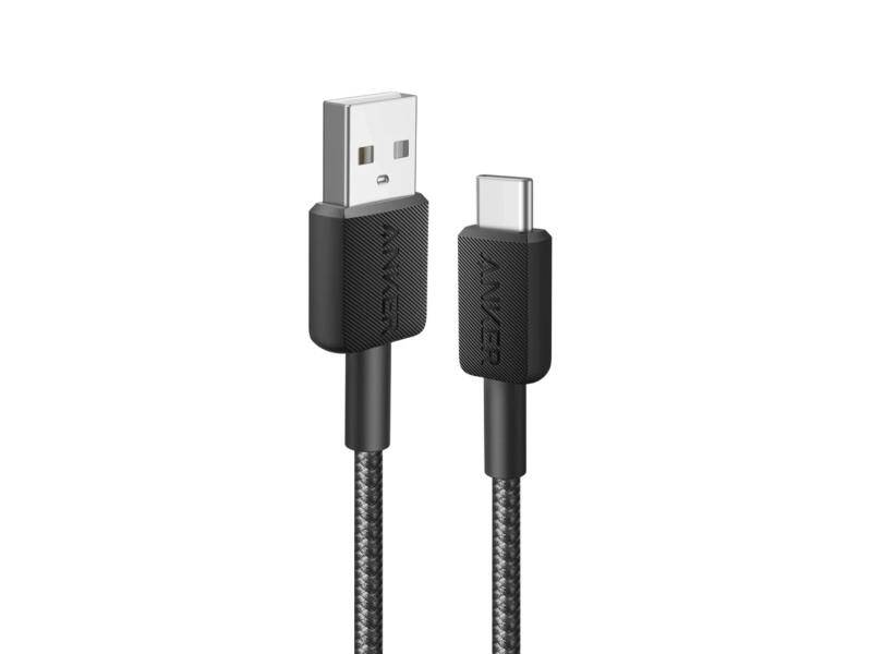 ANKER 322 USB-A TO USB-C CABLE BRAIDED B2B BLACK (A81H6G11)