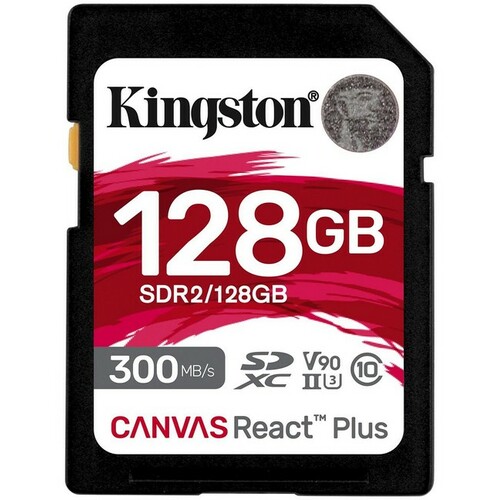 KINGSTON SDXC kartica Canvas React Plus 128GB, sdr2/128gb