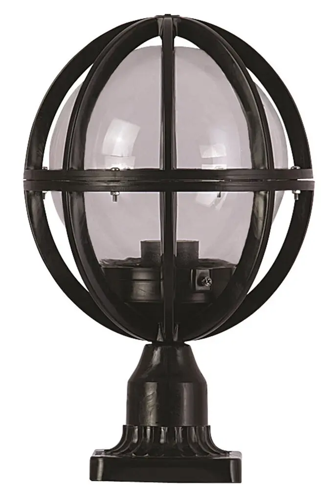 Opviq Spoljna zidna lampa BSU-68080-BSY-M3-K, 38 cm, IP65, E27, Crna