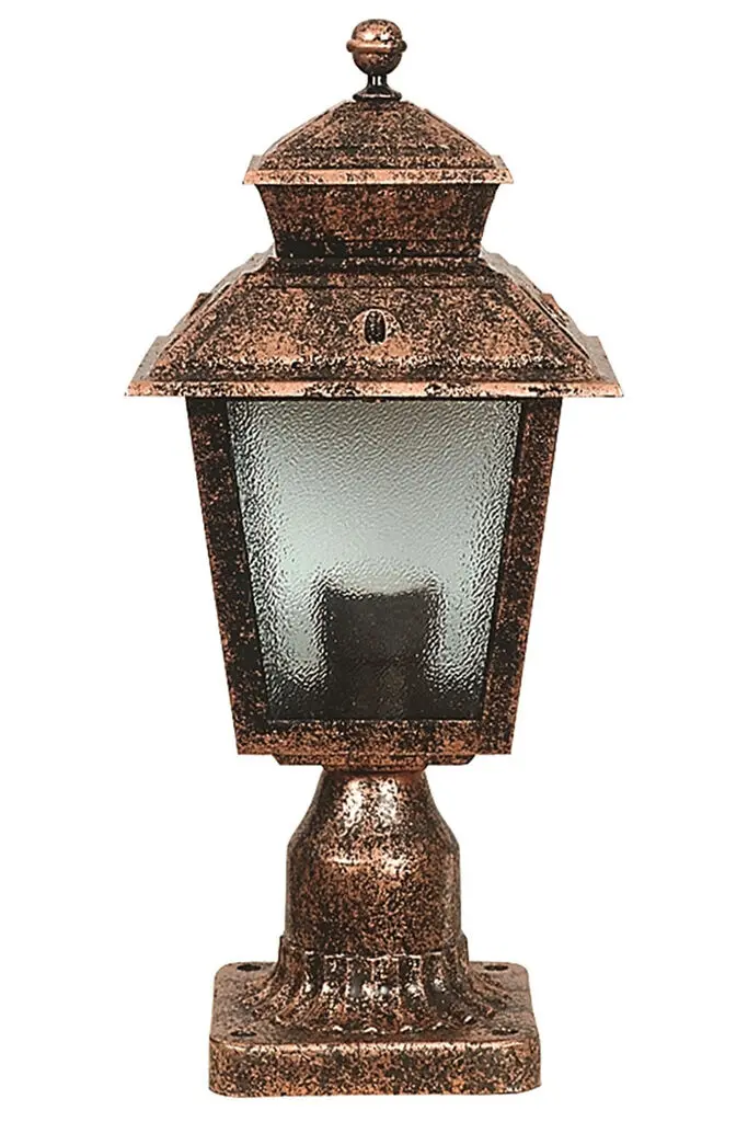 Opviq Spoljna zidna lampa BSU-68213-BKR-K, 38 cm, IP65, E27, Braon