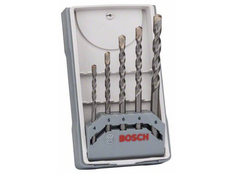BOSCH 5-DELNI SET BURGIJA ZA BETON CYL-3 2607017080, 4 5 6 6 8 MM