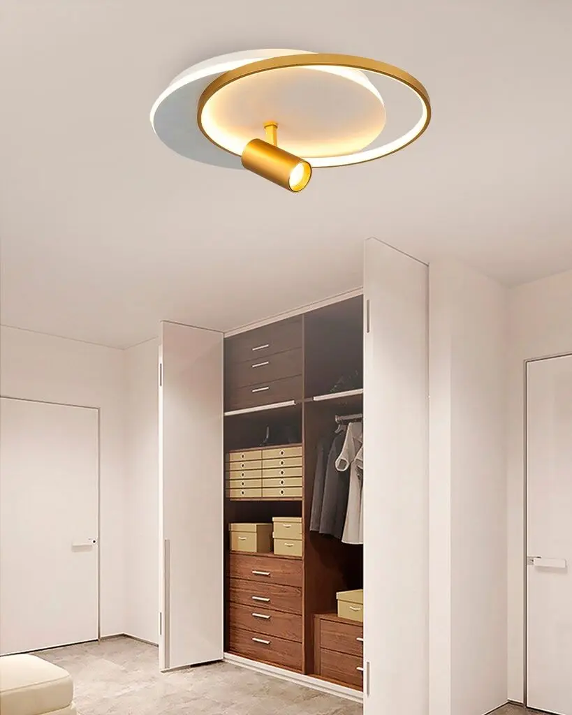 Opviq Zidna lampa 3000K, IP20, Belo-Zlatna