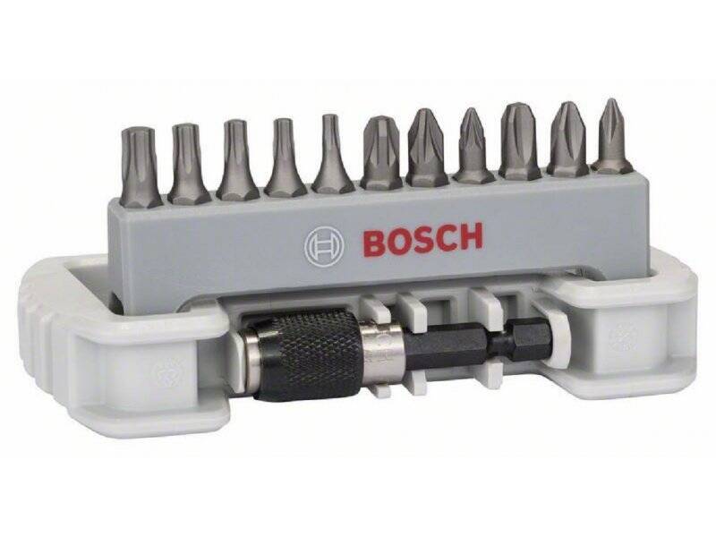BOSCH 11-DELNI SET BITOVA ODVRTAČA SA DRŽAČEM BITOVA 2608522129