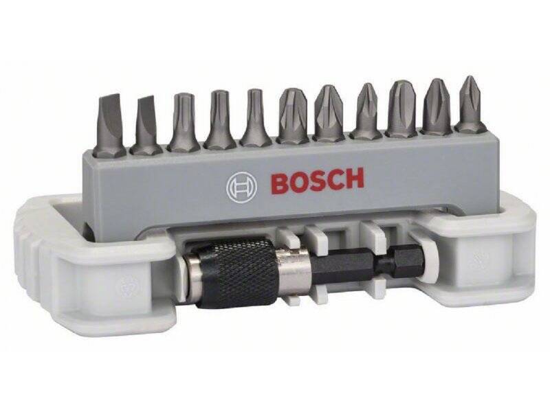 BOSCH 11-DELNI SET BITOVA ODVRTAČA SA DRŽAČEM BITOVA 2608522130