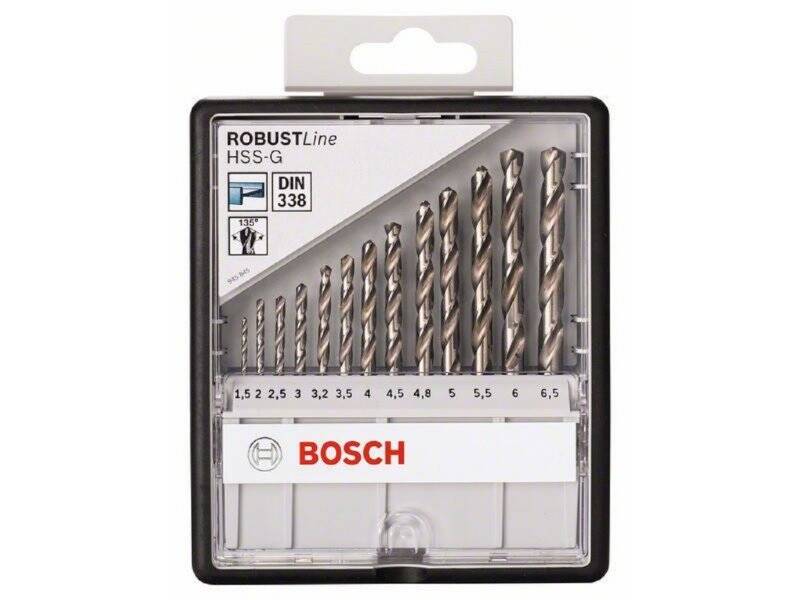 BOSCH 13-DELNI ROBUST LINE SET BURGIJA ZA METAL HSS-G, 135° 2607010538