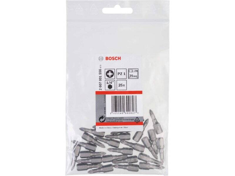 BOSCH BIT ODVRTAČA EKSTRA-TVRDI PZ 1, 25 MM – 2607001556