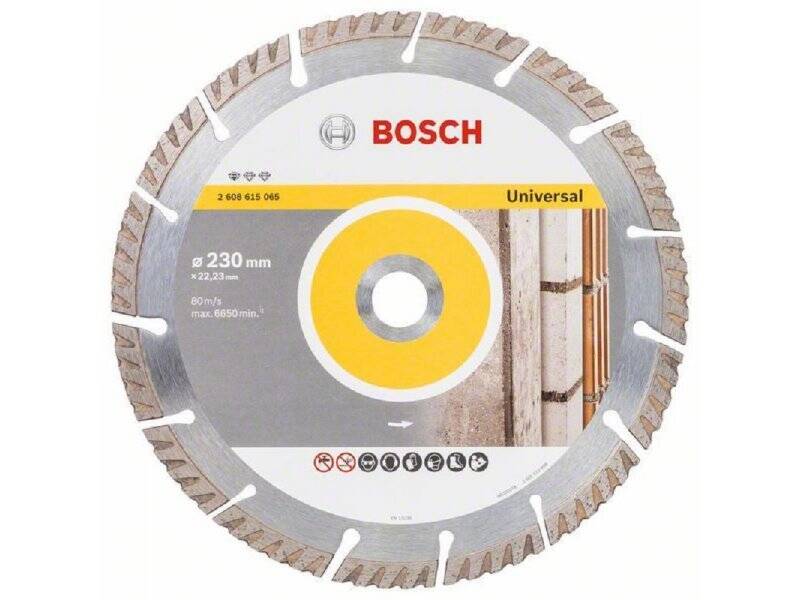 BOSCH DIJAMANTSKA REZNA PLOČA STANDARD FOR UNIVERSAL 230×22,23 2608615065, 230×22.23×2.6X10MM