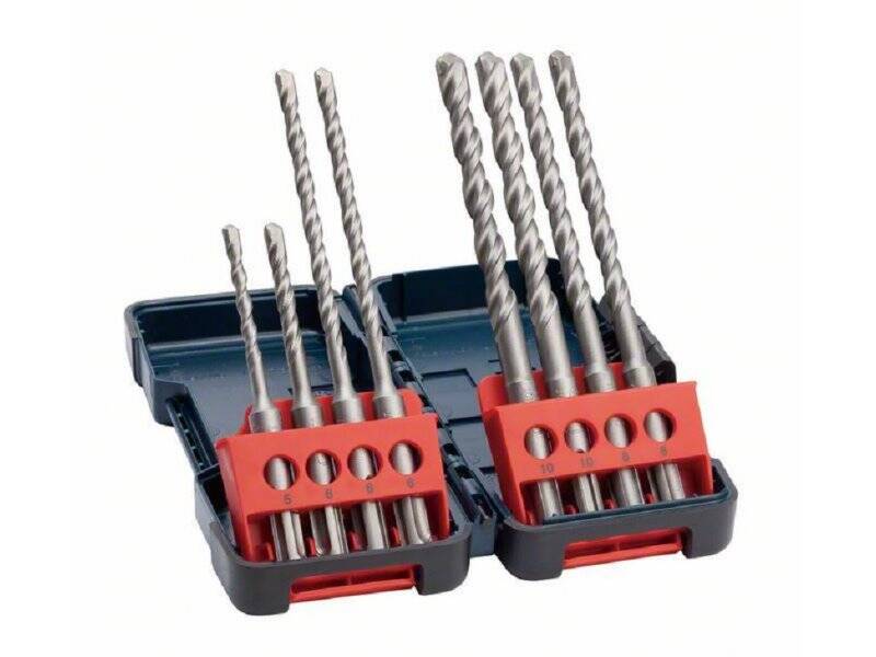 BOSCH 8-DELNI SET HAMER BURGIJA SDS PLUS-3, TOUGH BOX 2607019903