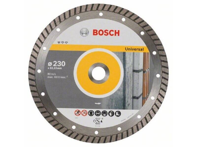 BOSCH DIJAMANTSKA REZNA PLOČA STANDARD FOR UNIVERSAL TURBO 2608602397, 230 X 22,23 X 2,5 X 10 MM