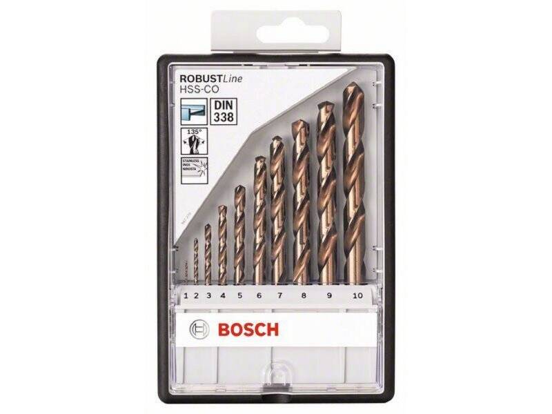 BOSCH 10-DELNI ROBUST LINE SET BURGIJA ZA METAL 2607019925