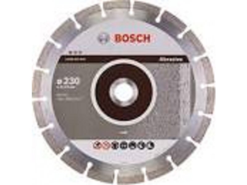 BOSCH DIJAMANTSKA REZNA PLOČA ZA CIGLU I CREP STANDARD FOR ABRASIVE 230 X 22,23 X 2,3 X 10 MM – 2608602619