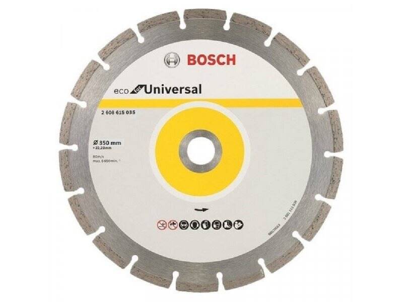 BOSCH DIJAMANTSKA REZNA PLOČA ECO FOR UNIVERSAL 2608615035, 350×25.4×3.2×8