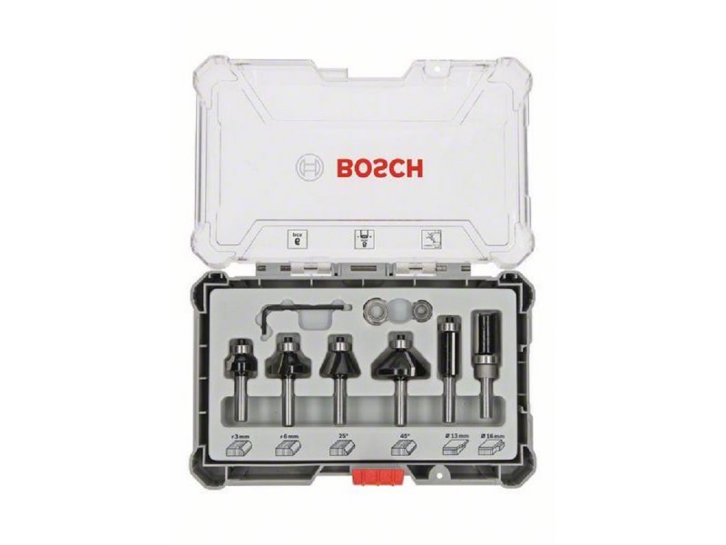 BOSCH KOMPLET GLODALA, 6 KOMADA, TRIM&EDGING DRŽAČ OD 8 MM