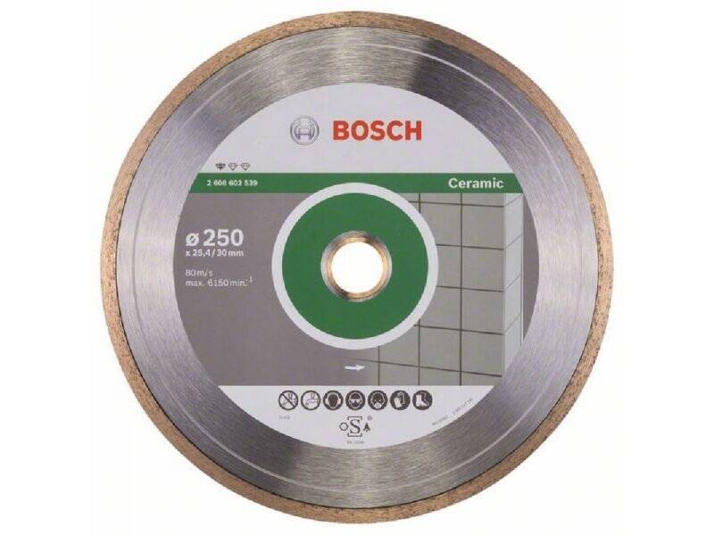 BOSCH DIJAMANTSKA REZNA PLOČA STANDARD FOR CERAMIC 2608602539, 250 X 30+25,40 X 1,6 X 7 MM