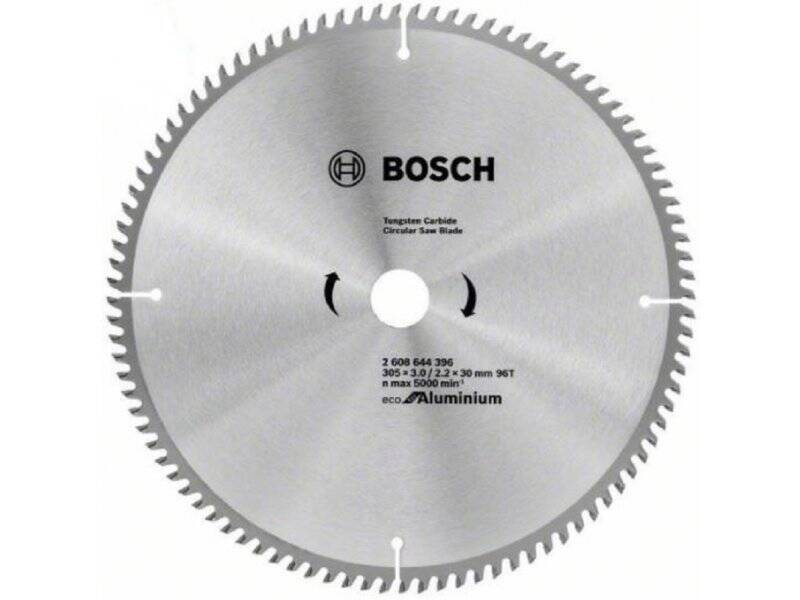 BOSCH LIST KRUŽNE TESTERE ECO FOR ALUMINIUM 305 X 3.2 2.2 X 30 96 T