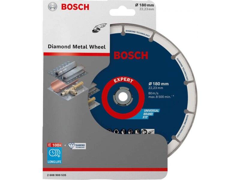 BOSCH 180MM DIJAMANTSKA PLOČA ZA SEČENJE METALA BEST FOR METAL – 2608900535
