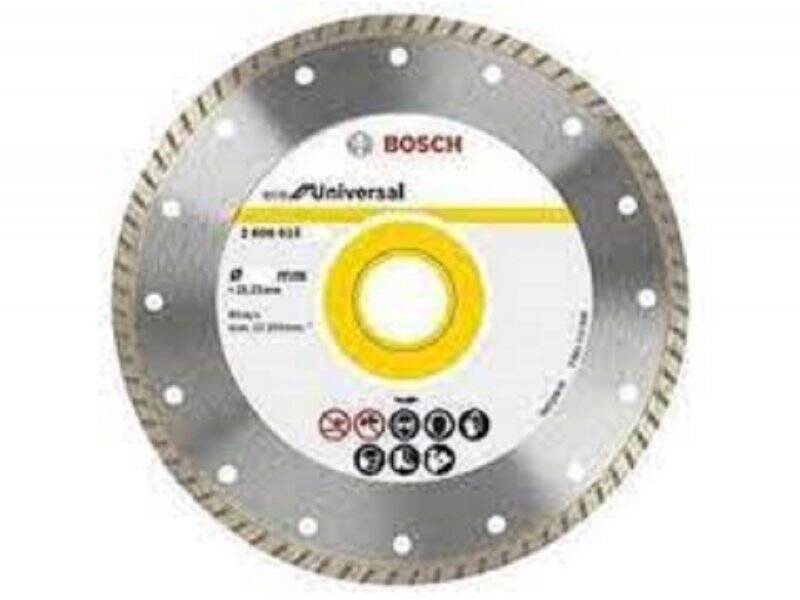 BOSCH DIJAMANTSKA REZNA PLOČA ECO FOR UNIVERSAL 125×22,23×2,4×7 – PAKOVANJE OD 10 KOMADA (2608615046)