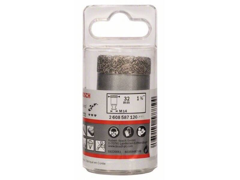 BOSCH DIJAMANTSKA BURGIJA ZA SUVO BUŠENJE DRY SPEED BEST FOR CERAMIC 2608587120, 32 X 35 MM