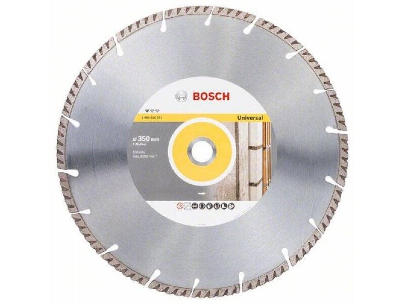 BOSCH DIJAMANTSKA REZNA PLOČA STANDARD FOR UNIVERSAL 350×25,4 2608615071, 350×25.4×3.3X10MM