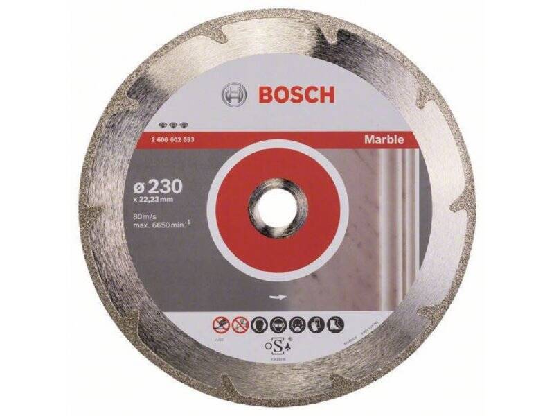 BOSCH DIJAMANTSKA REZNA PLOČA BEST FOR MARBLE 2608602693, 230 X 22,23 X 2,2 X 3 MM