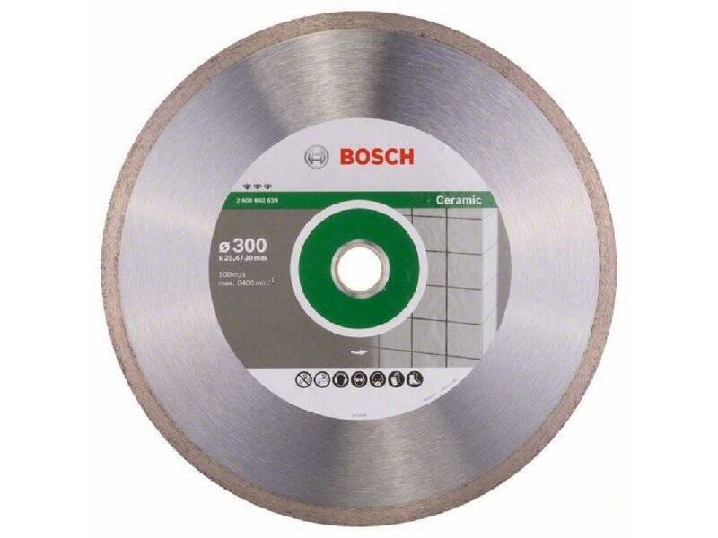 BOSCH DIJAMANTSKA REZNA PLOČA BEST FOR CERAMIC 2608602639, 300 X 30/25,40 X 2,8 X 10 MM