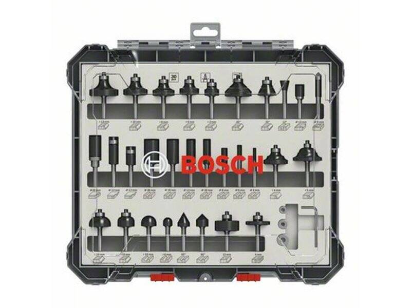 BOSCH SET GLODALA MIX 6MM WOOD 1/30