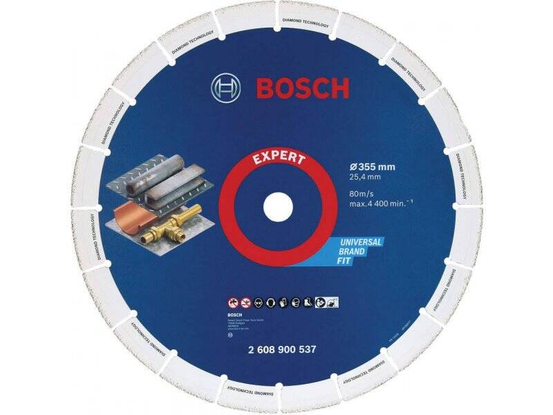 BOSCH 355MM DIJAMANTSKA PLOČA ZA SEČENJE METALA BEST FOR METAL – 2608900537
