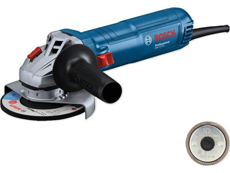 BOSCH GWS 12-125 PROFESSIONAL UGAONA BRUSILICA + SDS NAVRTKA, 06013A6104