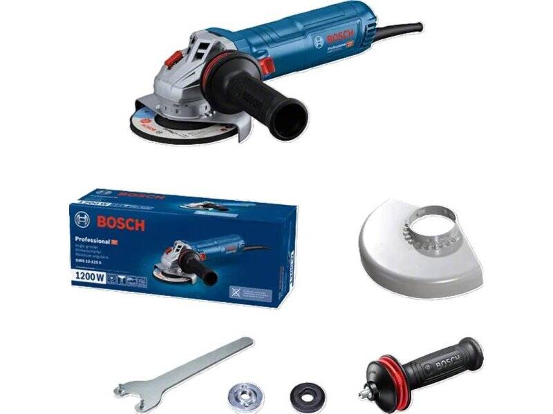 BOSCH GWS 12-125 S PROFESSIONAL UGAONA BRUSILICA, 06013A6020