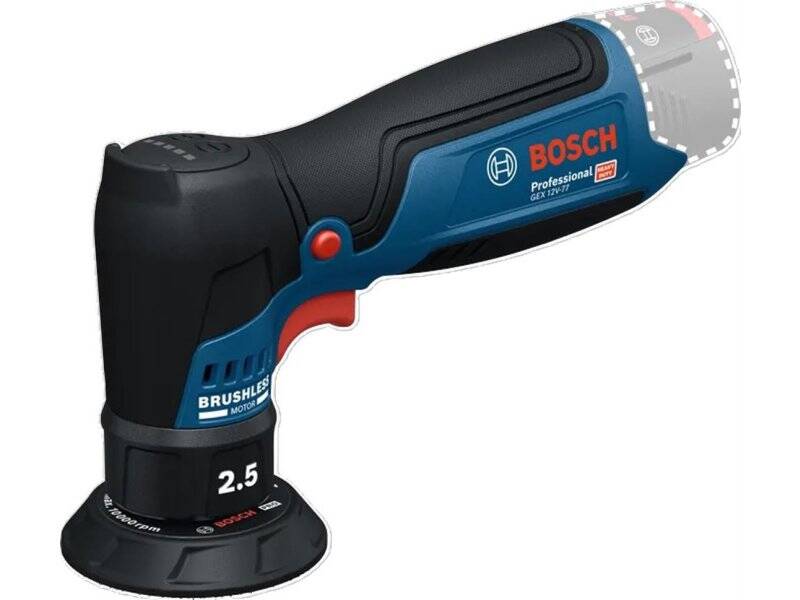 BOSCH GEX 12V-77 PROFESSIONAL EKSCENTAR BRUSILICA, 06019L2100