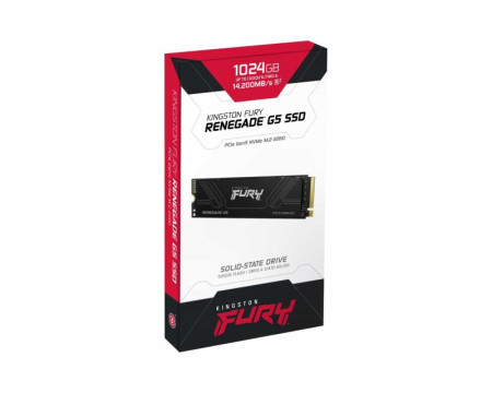 KINGSTON 1TB M.2 NVMe SFYR2S1T0 SSD FURY Renegade G5 SSD