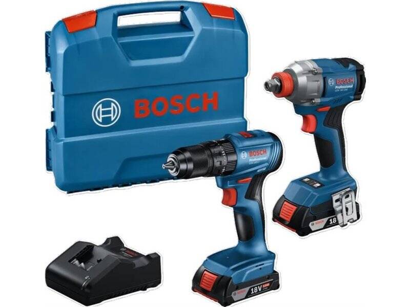 BOSCH UDARNI ODVRTAČ GDX 183-LI + GSB 185, 06019N2124
