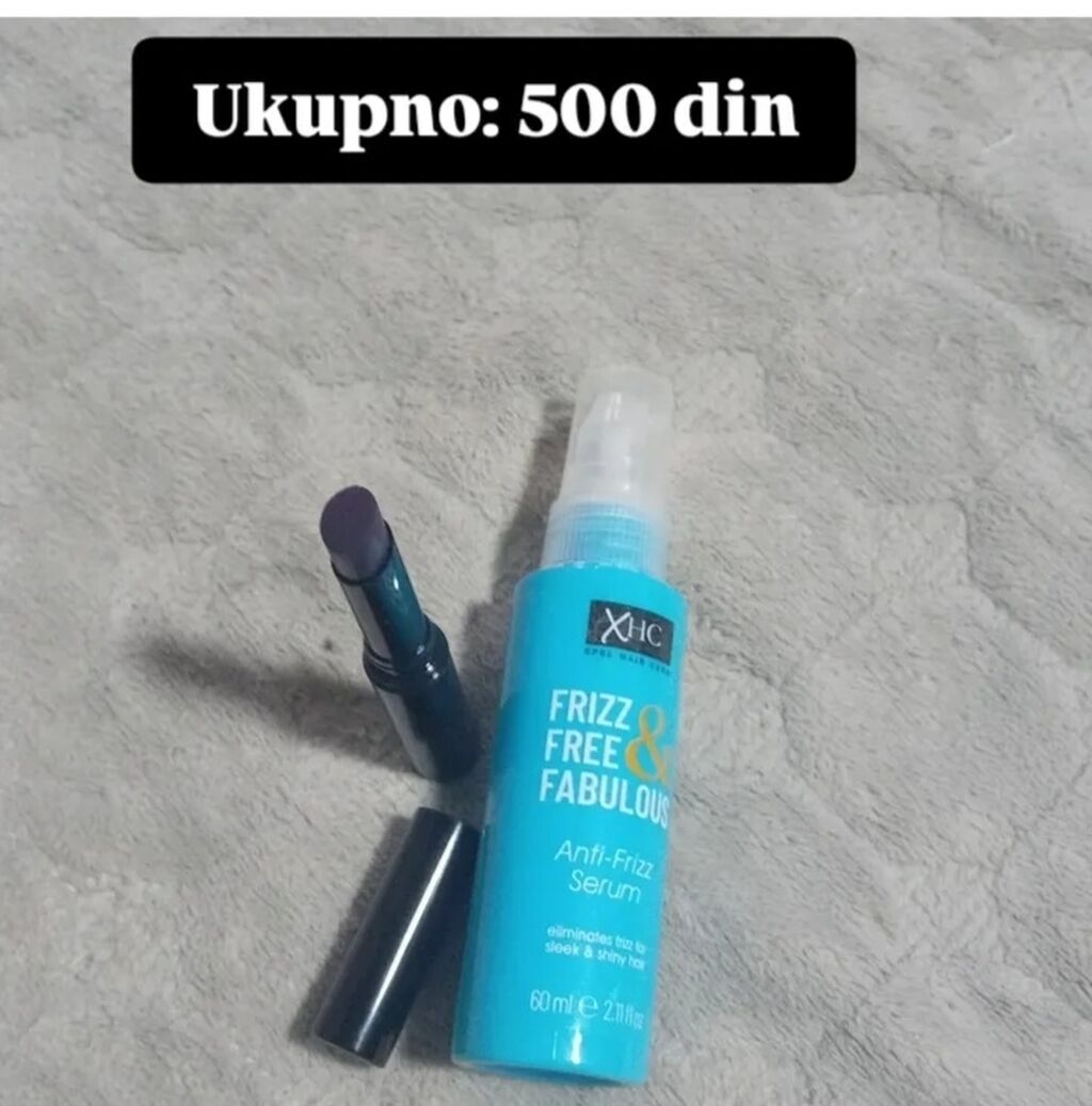Set za negu kose i šminku - XHC Frizz Free & Fabulous Anti-Frizz