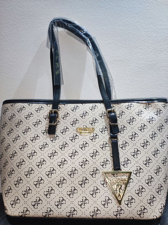 GUESS torbe – elegantne tote/šopping torbe sa logotip printom -