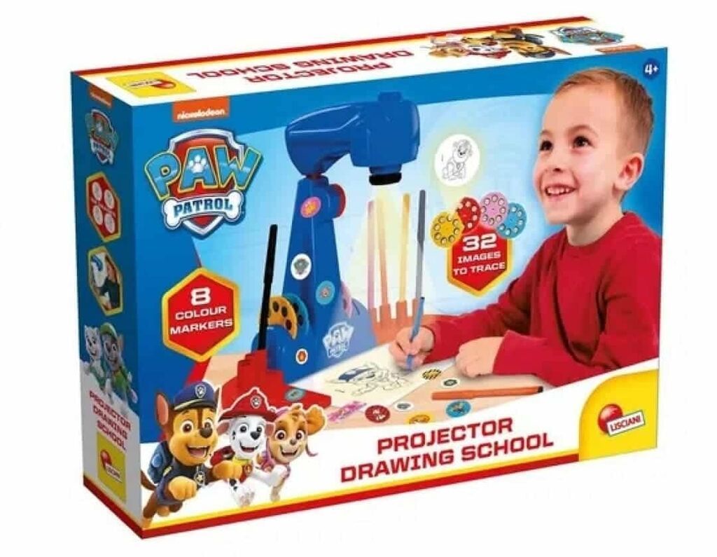 PAW Patrol Projector Drawing School – set za učenje crtanja sa