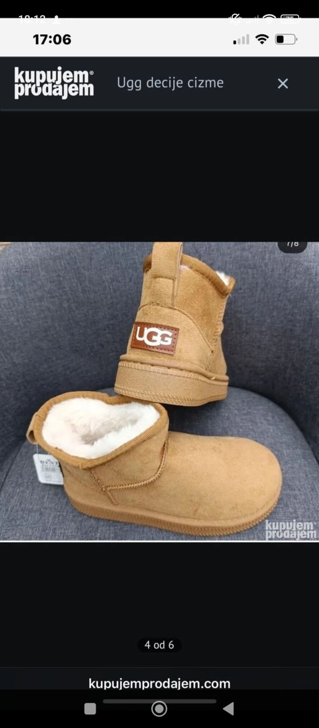 Uggcizme 31-35