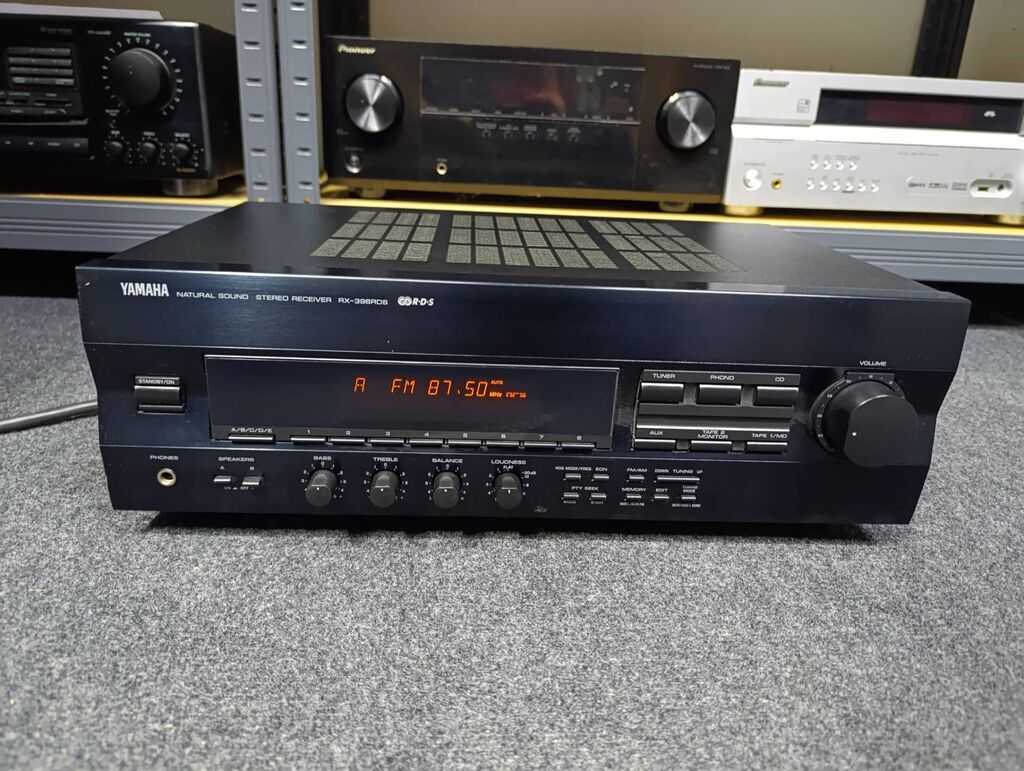 Yamaha RX-396 Natural Sound Stereo Receiver Specifikacija Tuning