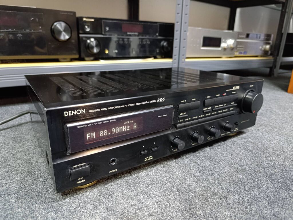 Denon DRA 545 AM/FM Audio Video Stereo Receiver specifikacija