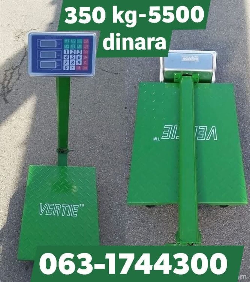 Pijačna vaga 350 kg Dimenzija postolja 50x40