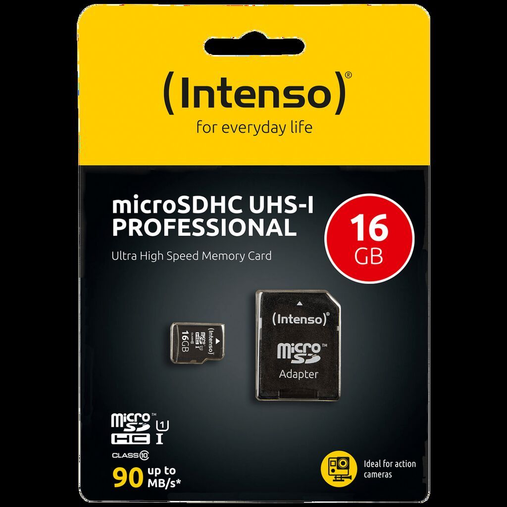 Micro SD Kartica 16GB + adapter, Class 10 (UHS-I, SDHC& SDXC)